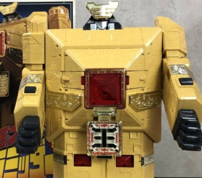 Bandai power ranger Deluxe Pyramidas The Carrier Zord Gold Zeo Ranger ...