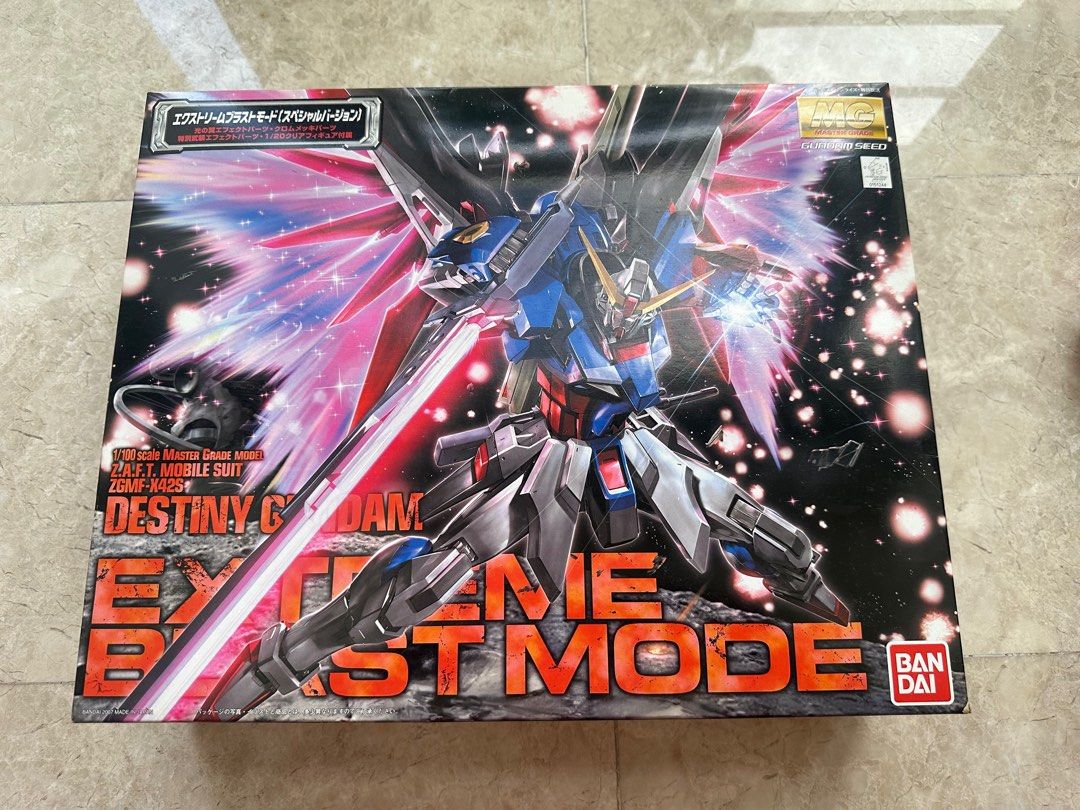 Destiny Gundam MG Extreme Blast Mode, Hobbies & Toys, Toys & Games on ...