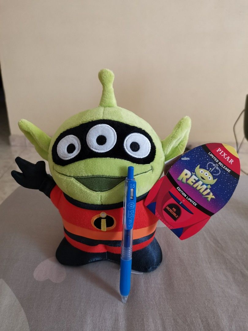 Disney Pixars Alien Remix Mr Incredible plush, Hobbies & Toys, Toys ...