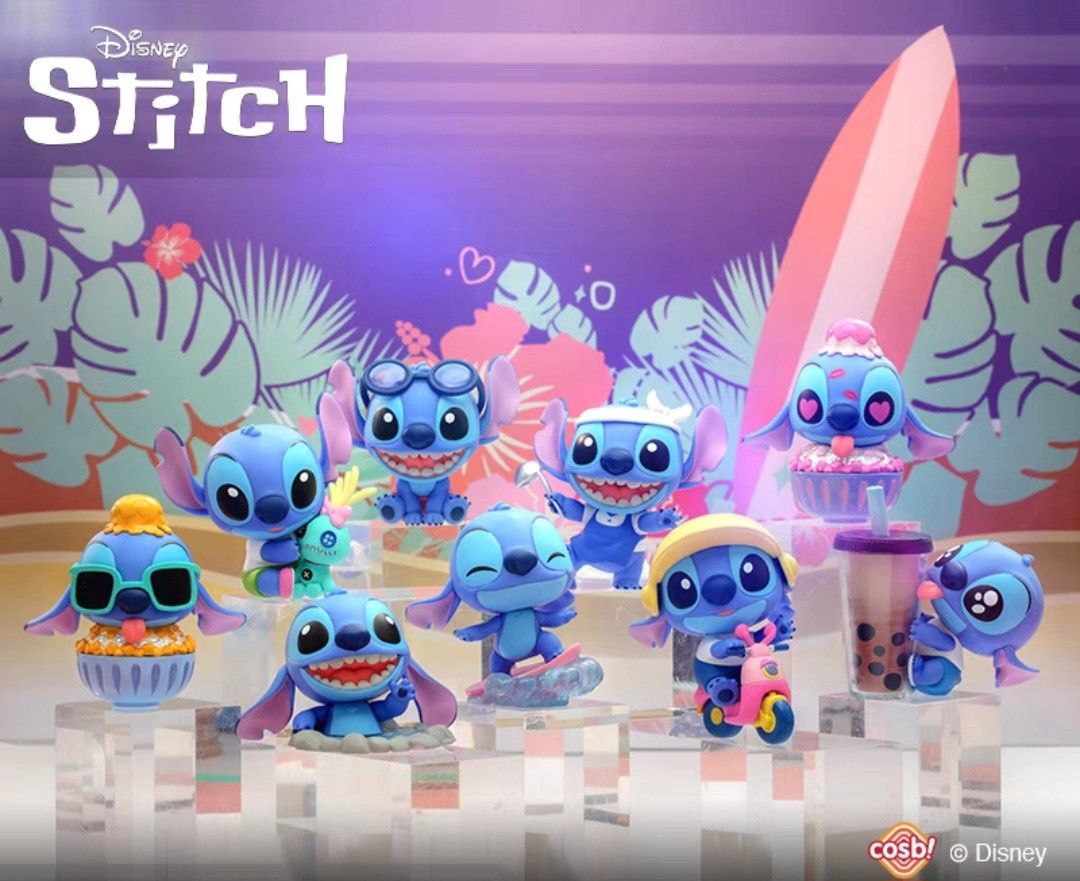 (PO) Disney Stitch Cosbi (PO) Blind Box, Hobbies & Toys, Toys & Games ...