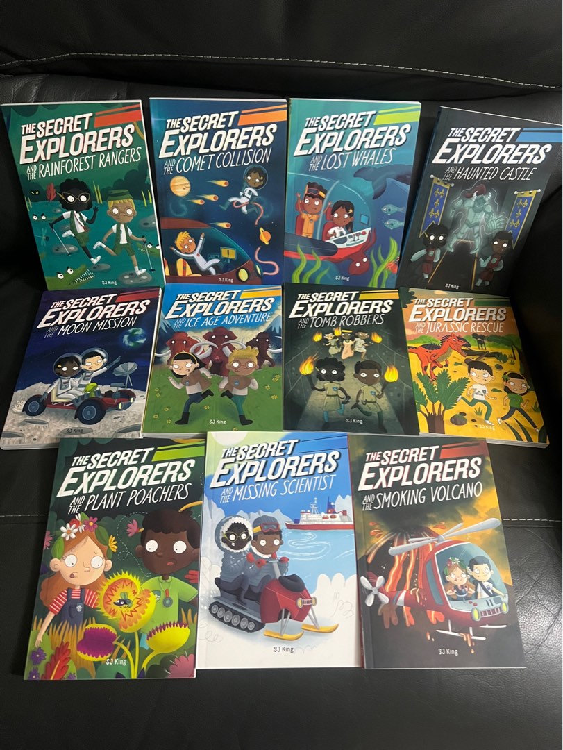 【現貨】DK the secret explorers 11本英文童書/國外友人推薦的英文橋樑書，據說在新加坡很受小學生喜愛, 興趣及遊戲 ...