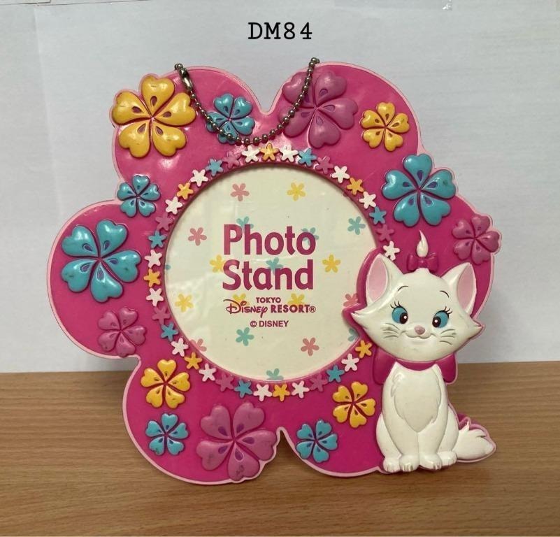 (DM84) Disney Marie the Cat Frame /Photo Stand Tokyo Disney Resort ...