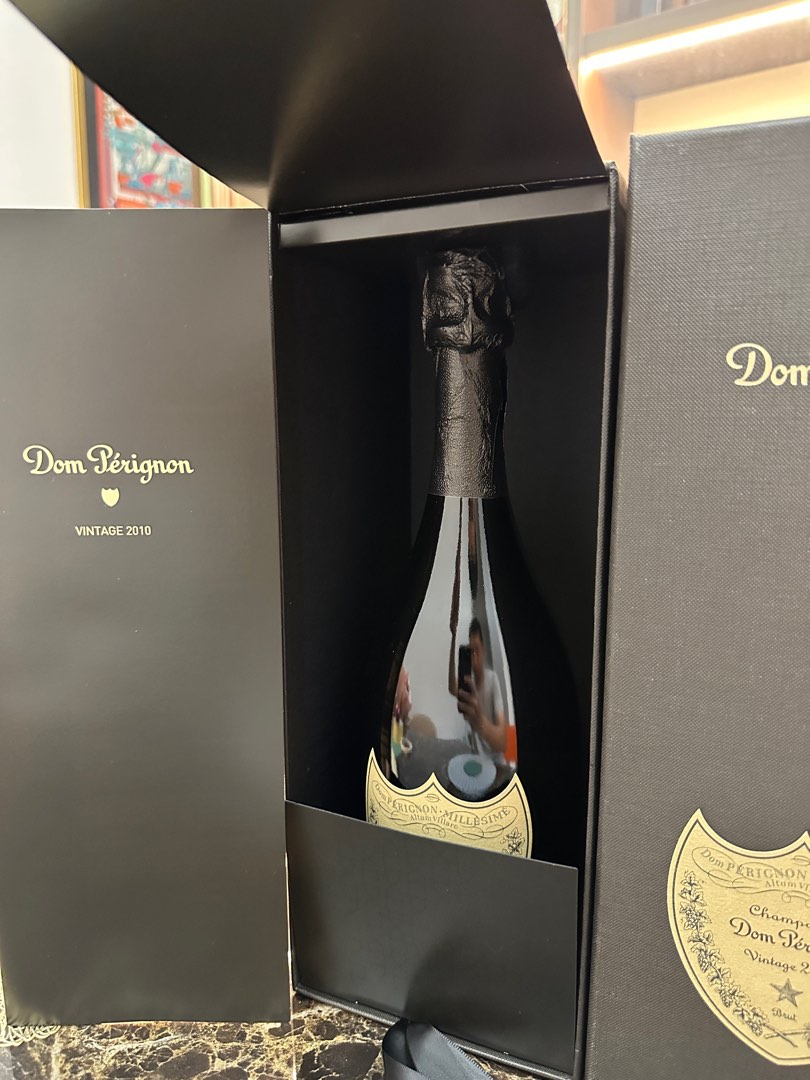 Dom Perignon 2010 w/Box 750ml, Food & Drinks, Alcoholic Beverages on ...