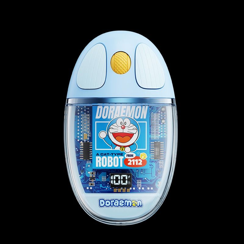 Doraemon Bluetooth Transparent Wireless Mouse, Computers & Tech, Parts ...