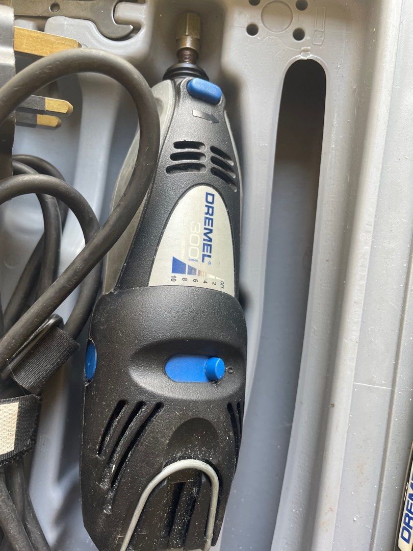 Dremel 300 drill and flex shaft extension, Furniture & Home Living ...