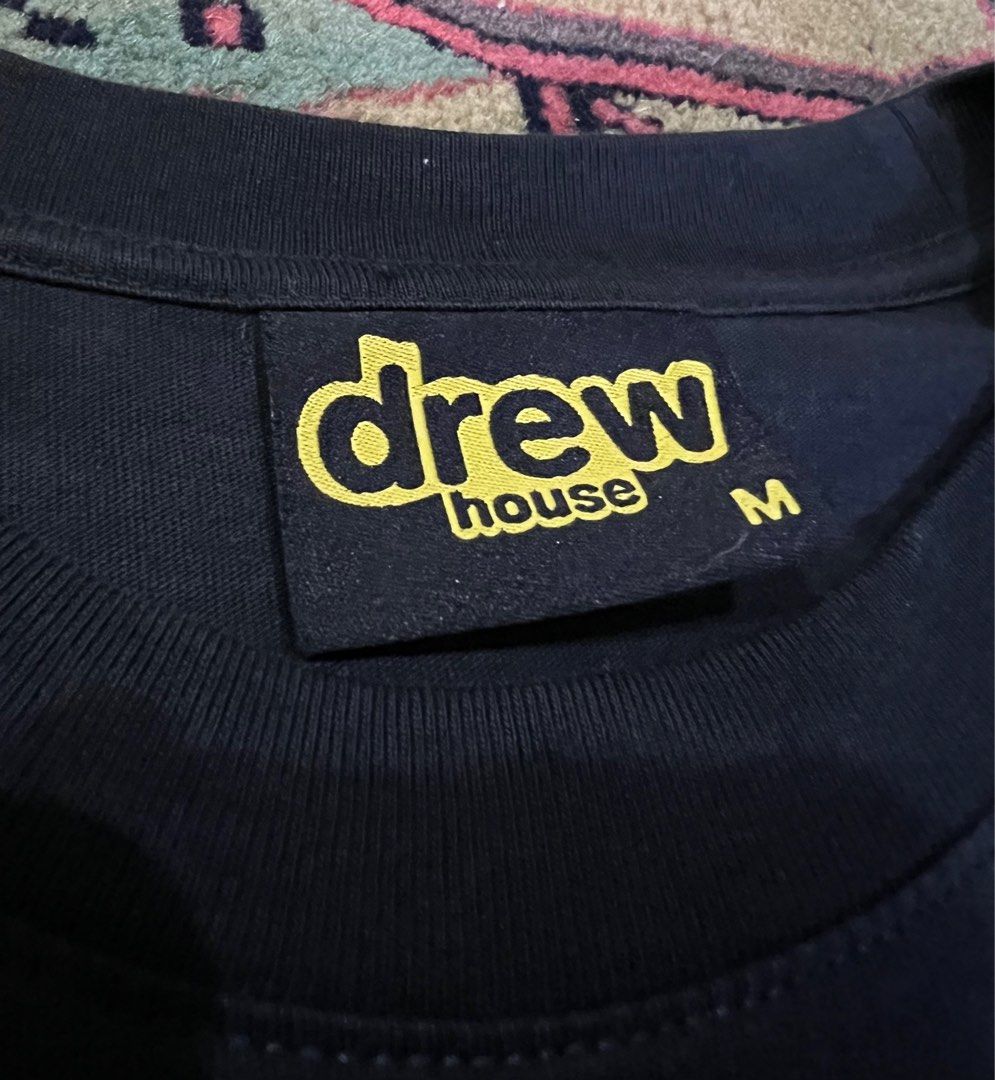 Drew House Mascot Tee Black, Men's Fashion, Tops & Sets, Tshirts & Polo ...
