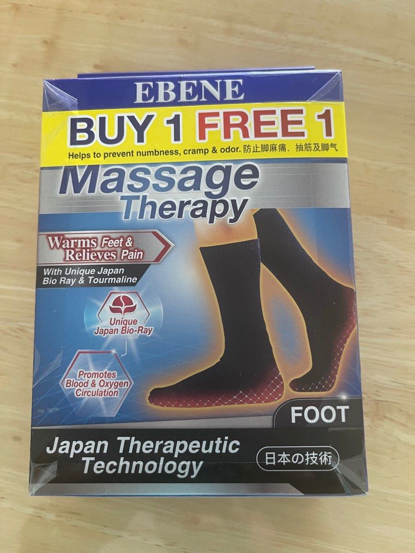 Ebene massage therapy sock, Men's Fashion, Activewear on Carousell