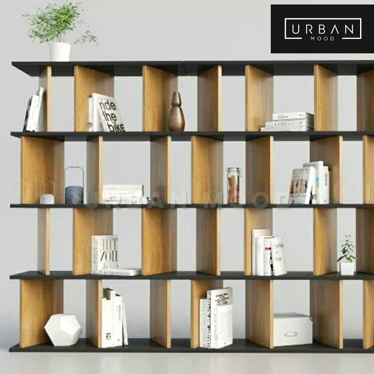 EDITOR Postmodern Library Display Shelf, Furniture & Home Living ...