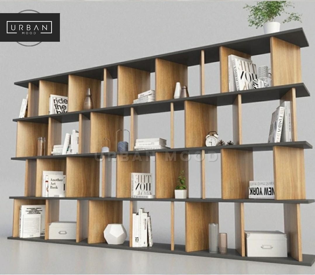 EDITOR Postmodern Library Display Shelf, Furniture & Home Living ...