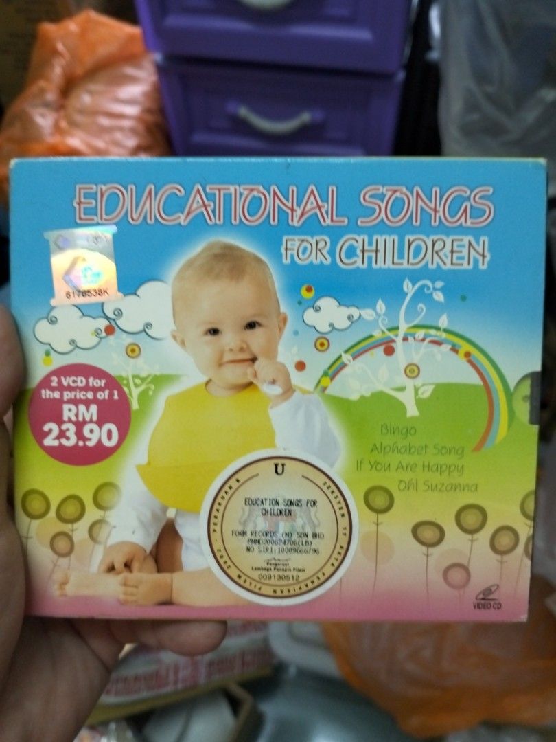 Educational Songs for children VCD, Hobbies & Toys, Music & Media, CDs ...