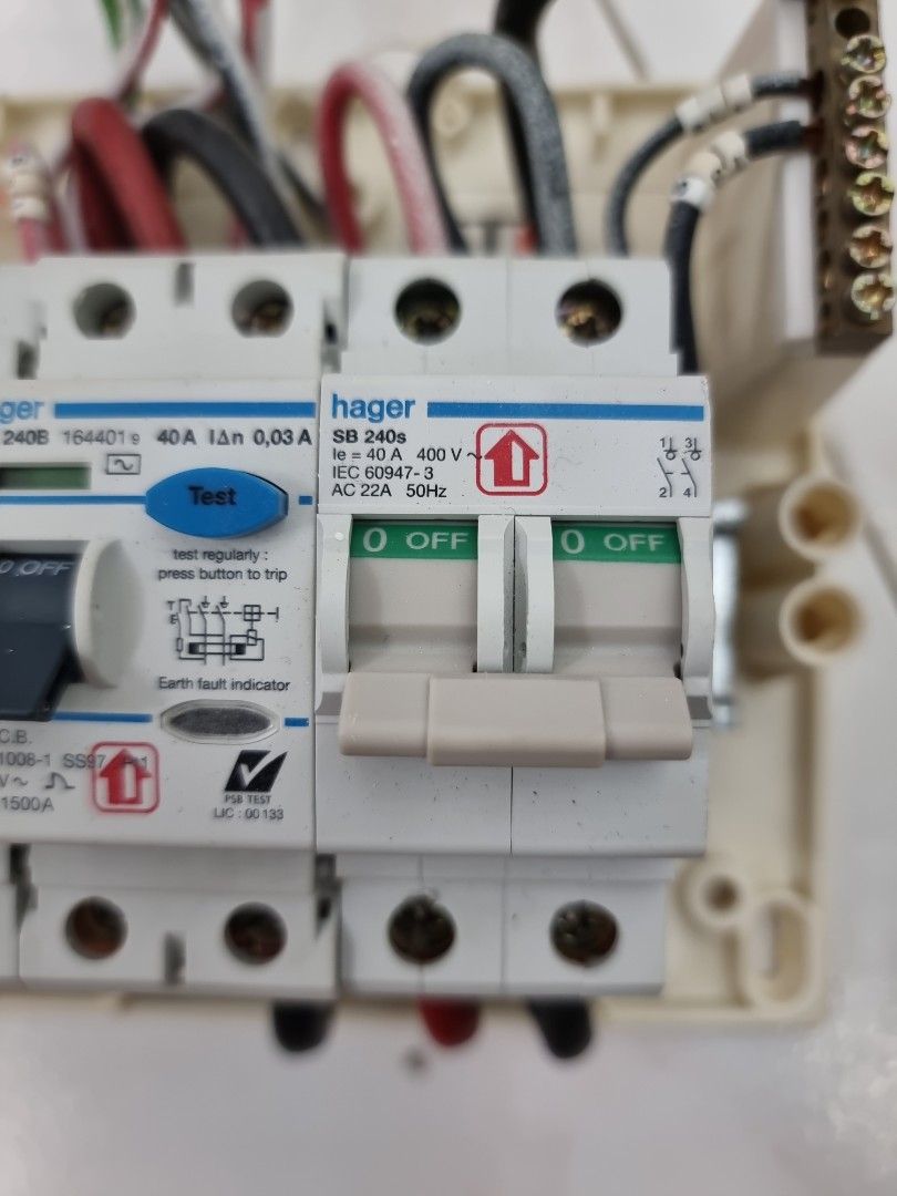 Electrical fuse Distribution box db box, Furniture & Home Living, Home ...