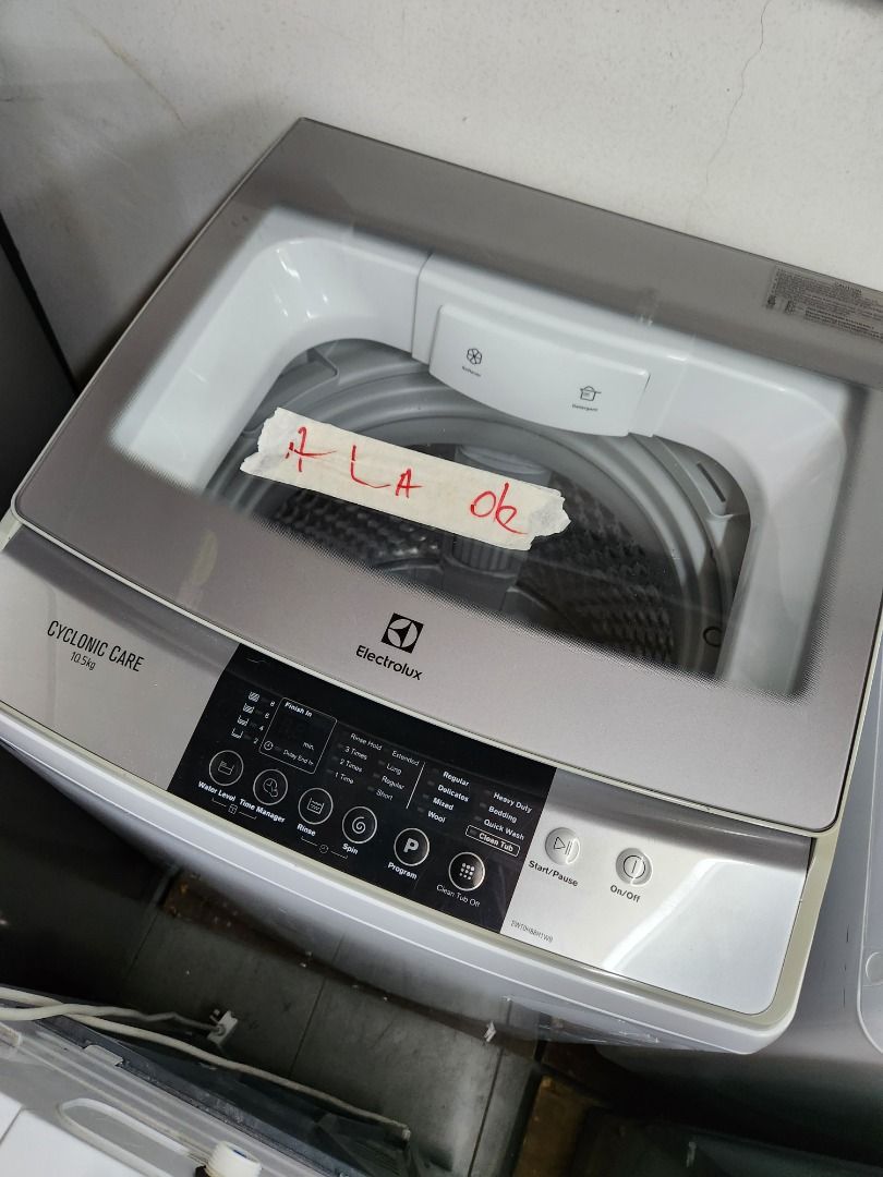 ELECTROLUX Top Load Washers 7kg, 8kg, 10.5kg, TV & Home Appliances ...