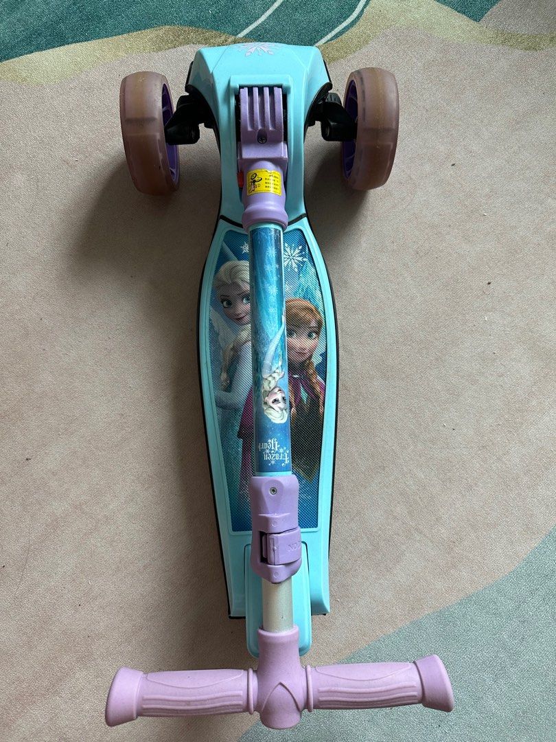 Elsa Kids Scooter aged 2-8 years old, Sports Equipment, Sports & Games ...