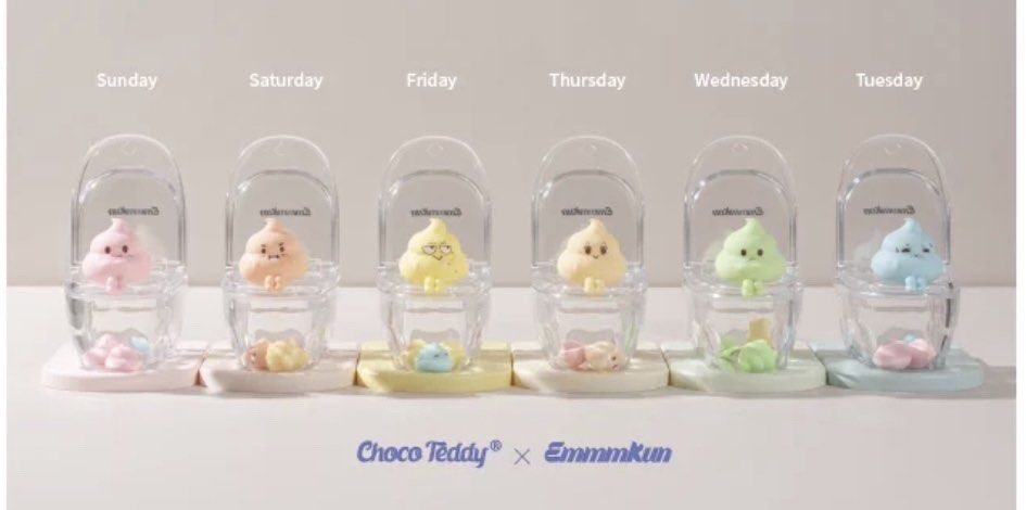 EMMMKUN choco teddy PHONE STAND / IPAD STAND / FULL SET / SINGLE BLIND ...