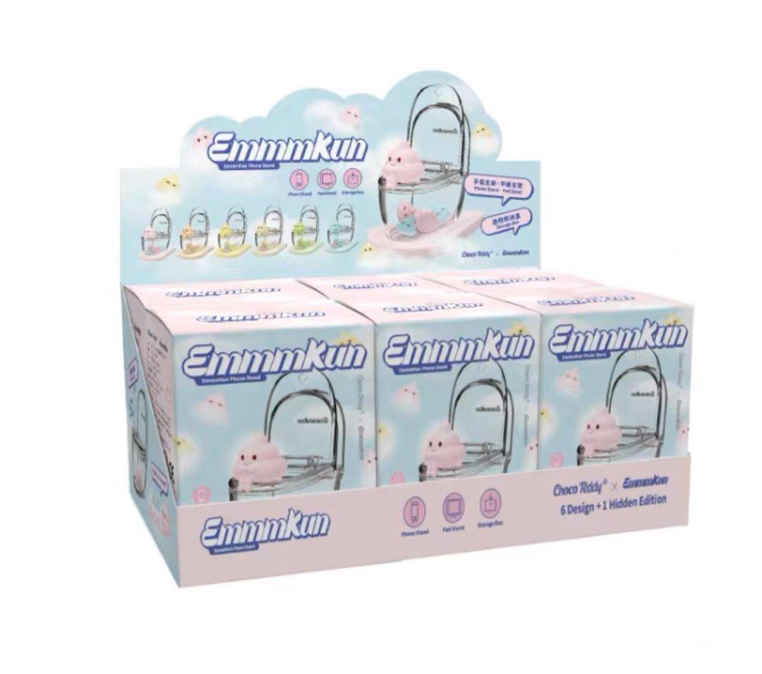 EMMMKUN choco teddy PHONE STAND / IPAD STAND / FULL SET / SINGLE BLIND ...