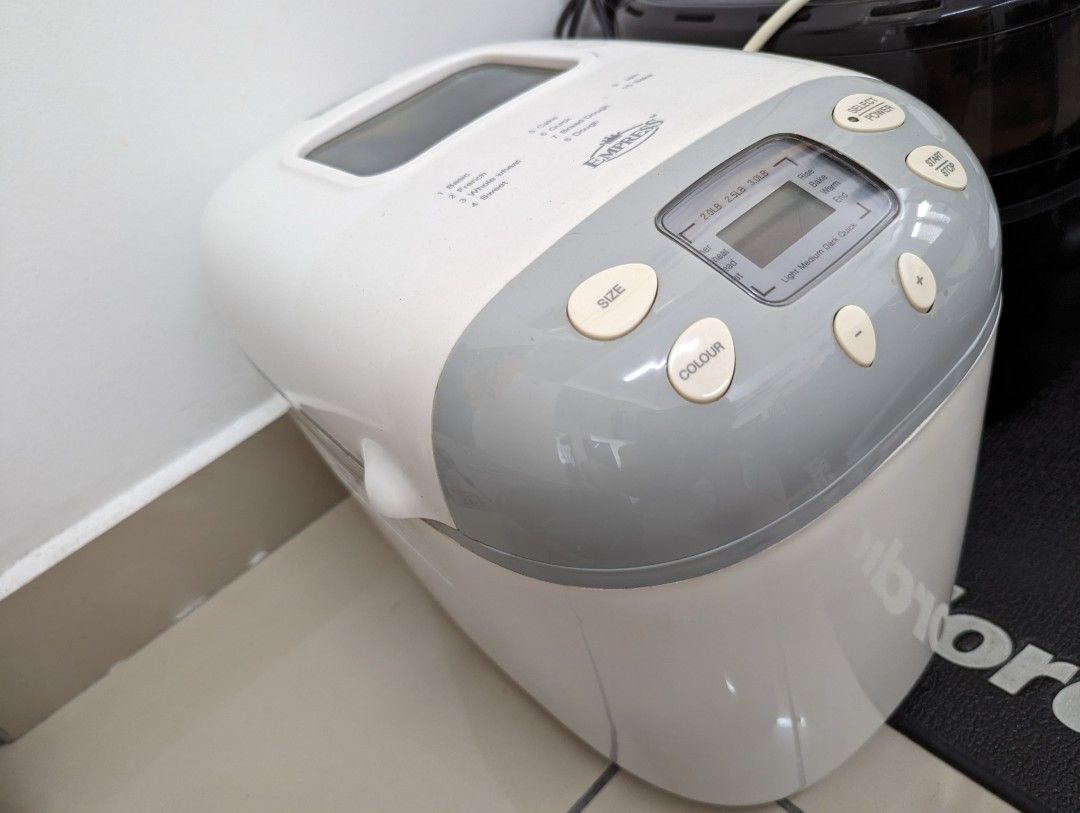 Empress bread maker (cosway), TV & Home Appliances, Kitchen Appliances ...