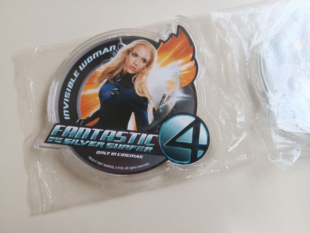 Fantastic 4 Rise of the Silver Surfer Mr Fantastic and Invisible Women ...