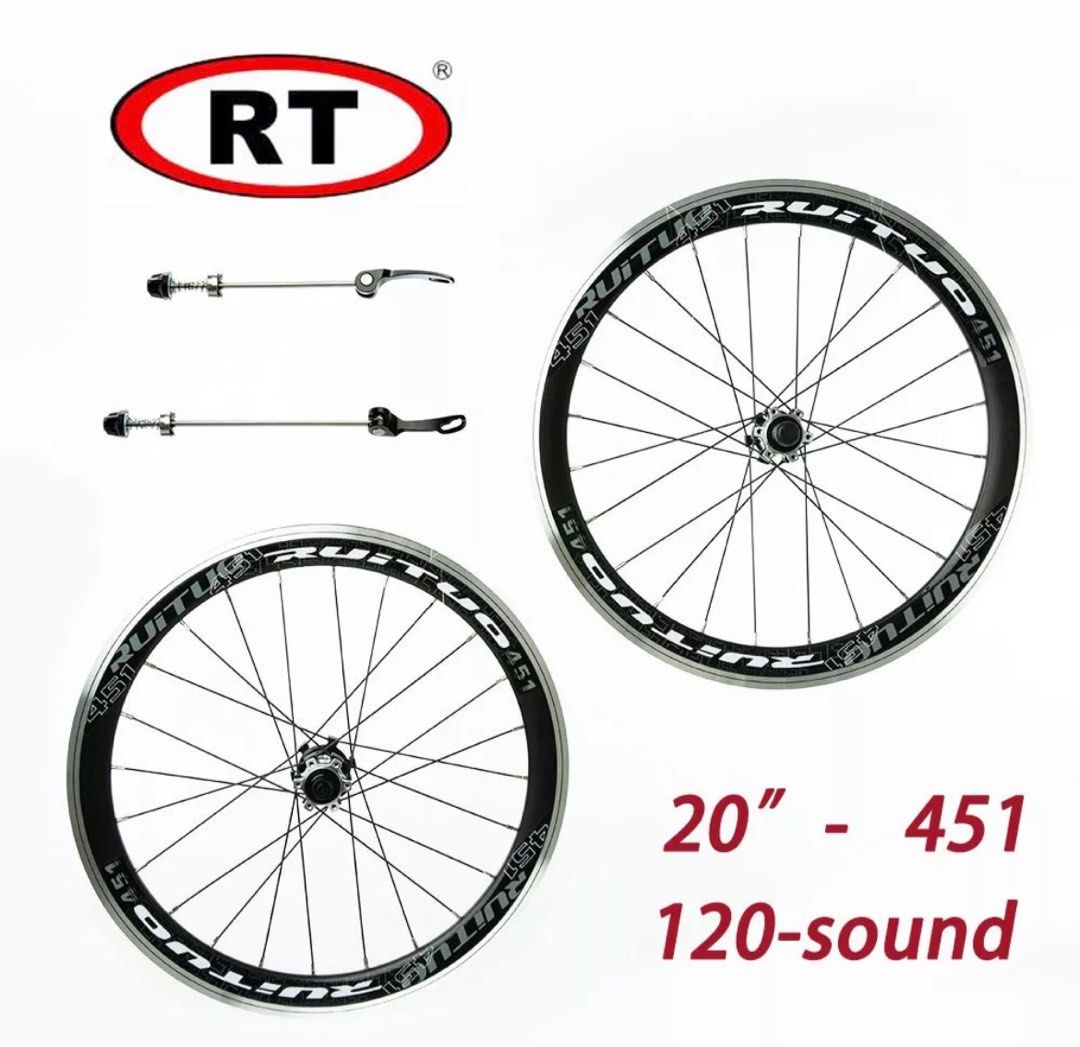 [FAST DEAL] RT 451 Ruituo Wheelset / Aero rims / Loud hub ( up to 11 ...