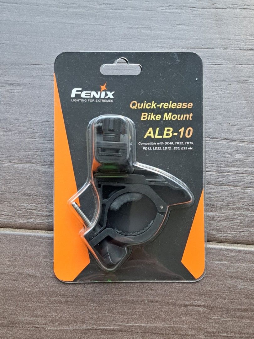 Fenix ALB-10 Quick-Release Bike Mount, Sports Equipment, Bicycles & Parts, Bicycles on Carousell
