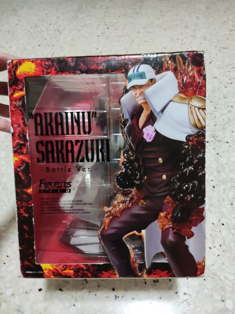 Figuarts Zero One Piece Akainu Sakazuki Anime Figure Figurine Statue Kuji Hobbies And Toys Toys