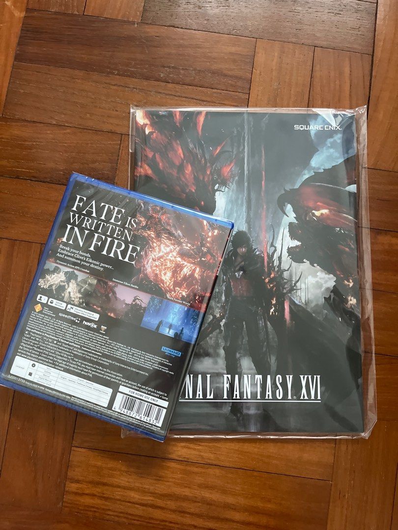 Final Fantasy XVI /FF16 Pre-order bonus, Video Gaming, Video Games, PlayStation on Carousell