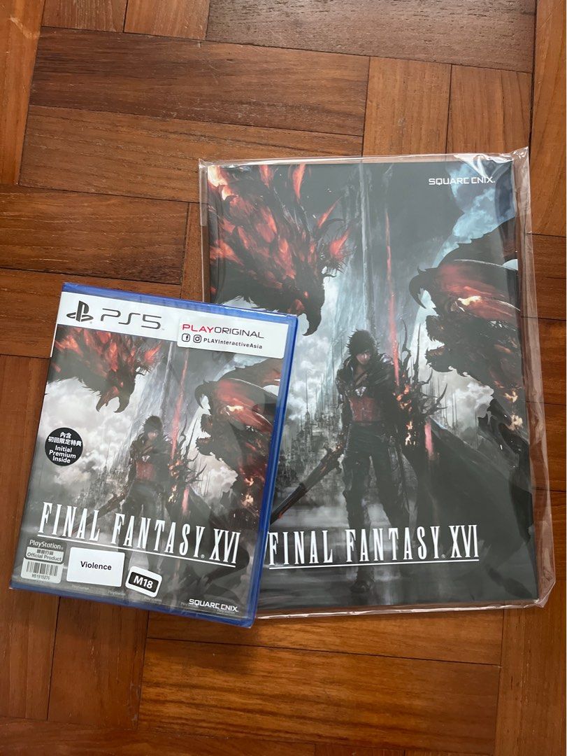 Final Fantasy XVI /FF16 Pre-order bonus, Video Gaming, Video Games, PlayStation on Carousell