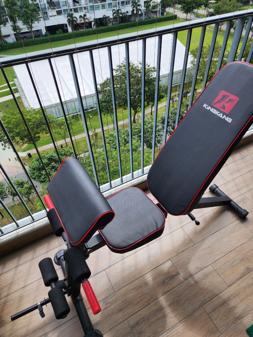 Foldable Workout Bench Exercise Home Gym Bench / Foldable Bench Fitness ...