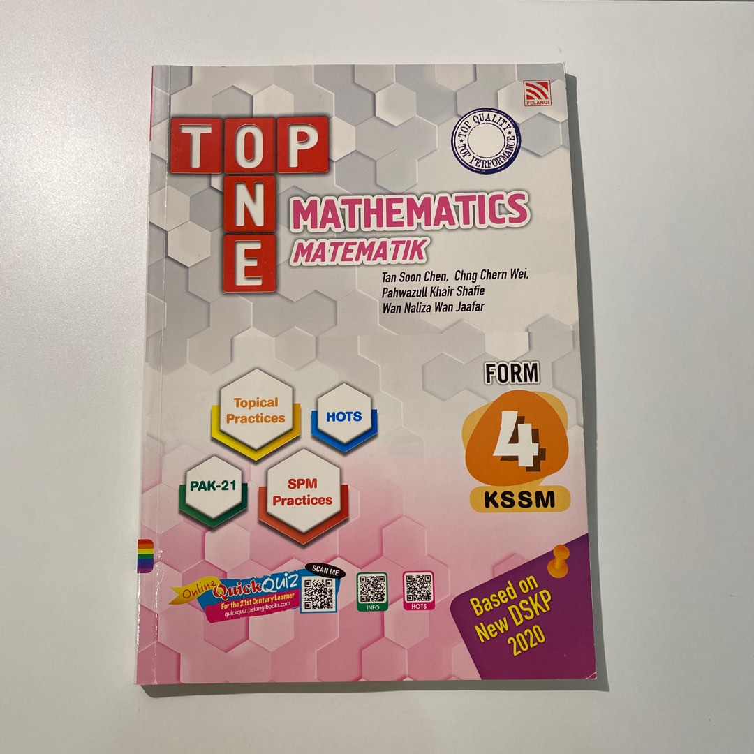 Form 4 & Form 5 Text Book / Buku Rujukan / Buku Latihan, Hobbies & Toys ...