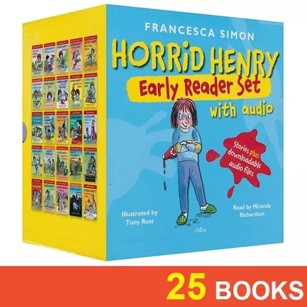 [FREEE SHIPPING] Horrid Henry - Early Reader 25 BOX SET, Hobbies & Toys ...