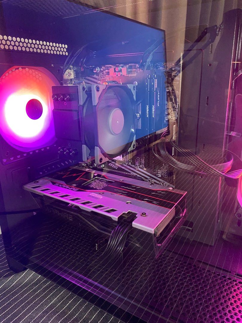 Gaming PC Budget (ryzen 5 5500 / 16gb ram / rx580 8gb / 500gb ssd ...