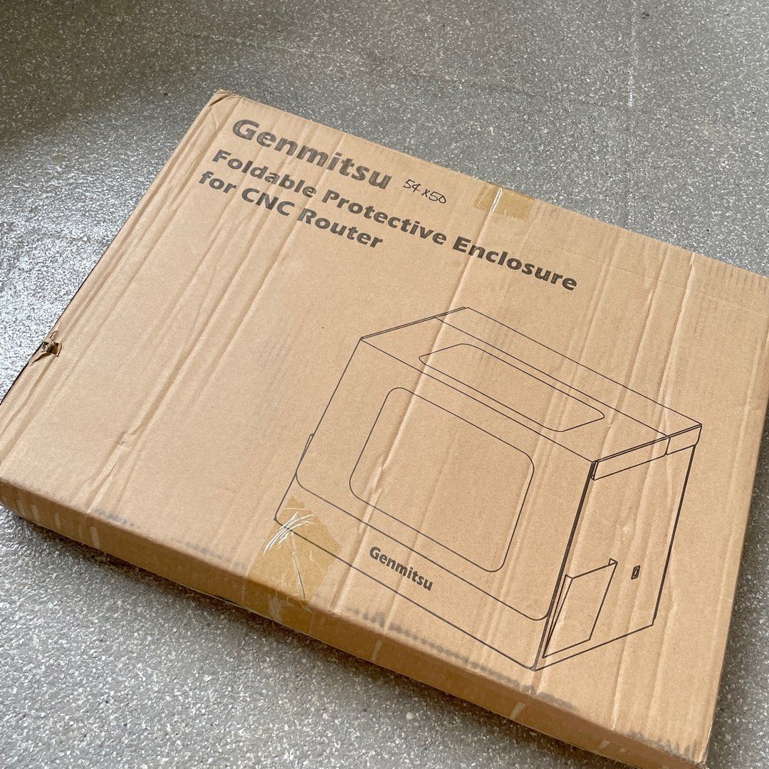 Genmitsu Foldable Protective Enclosure for 3018 CNC, Furniture & Home ...