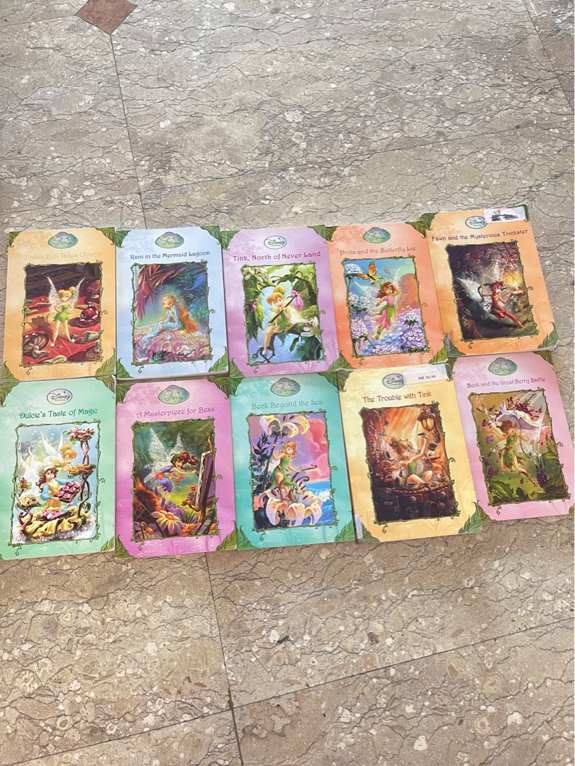 Geronimo stilton, Tinkerbell fairies and bookworm collection, Hobbies ...