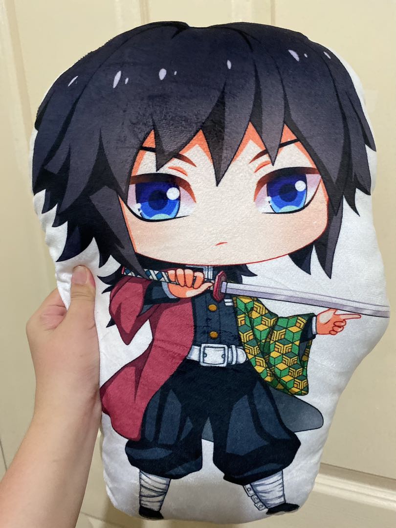 Demon Slayer GIYU plush pillow on Carousell