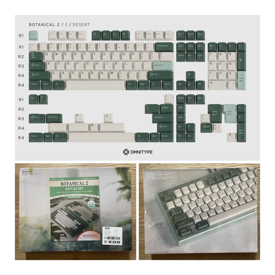 GMK Botanical 2 Keycap - Desert, 電腦＆科技, 電腦周邊及配件, 其他 - Carousell