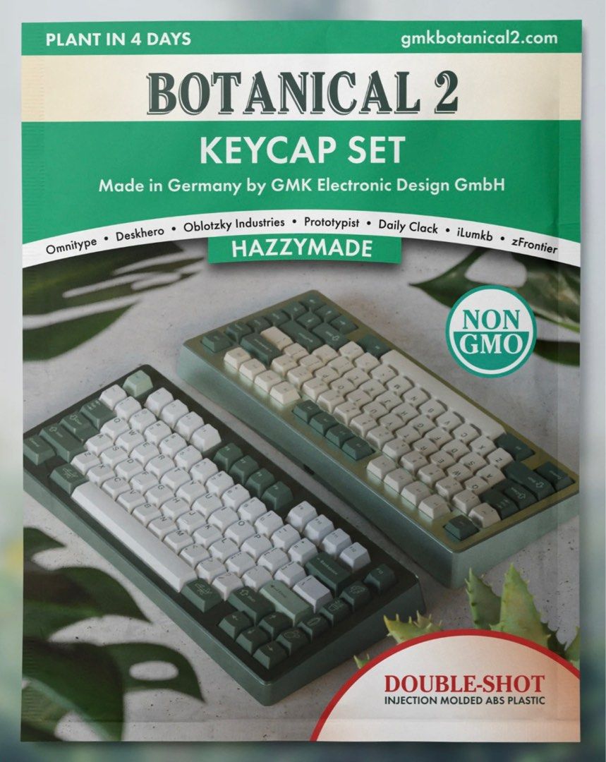 GMK Botanical 2 Keycap - Standard, 電腦＆科技, 電腦周邊及配件, 其他 - Carousell