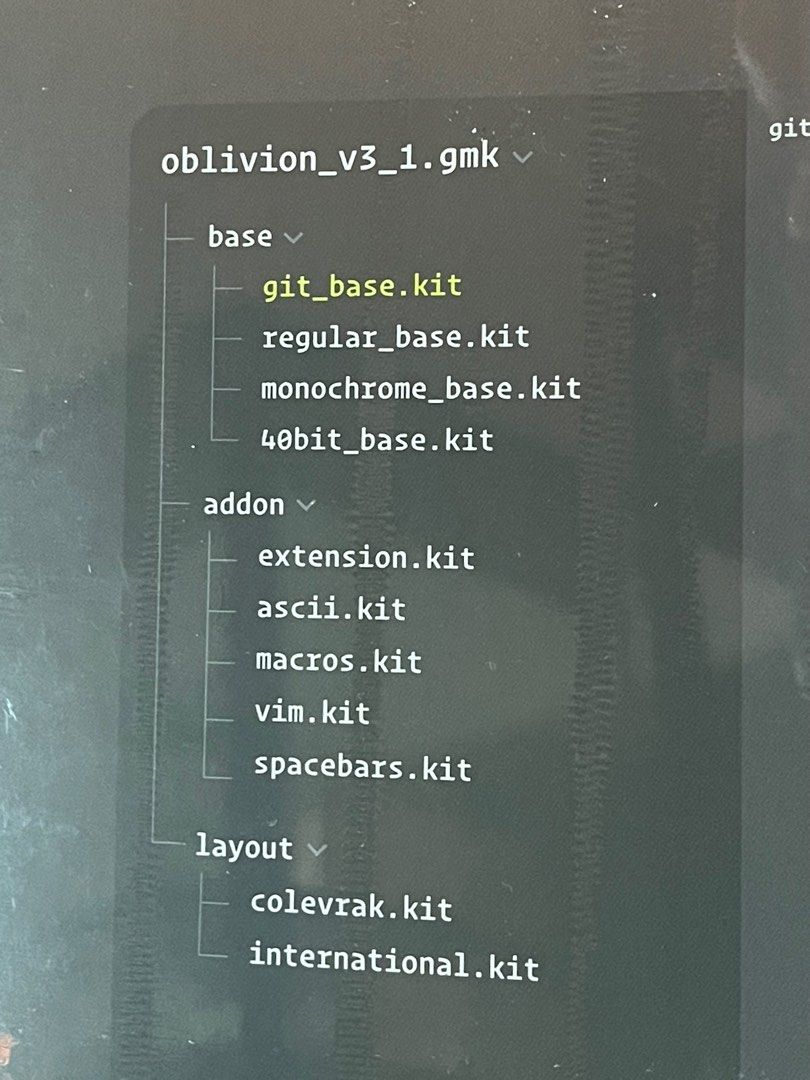 GMK Oblivion V3.1 Keycap - Git Base Kit, 電腦＆科技, 電腦周邊及配件, 其他 - Carousell