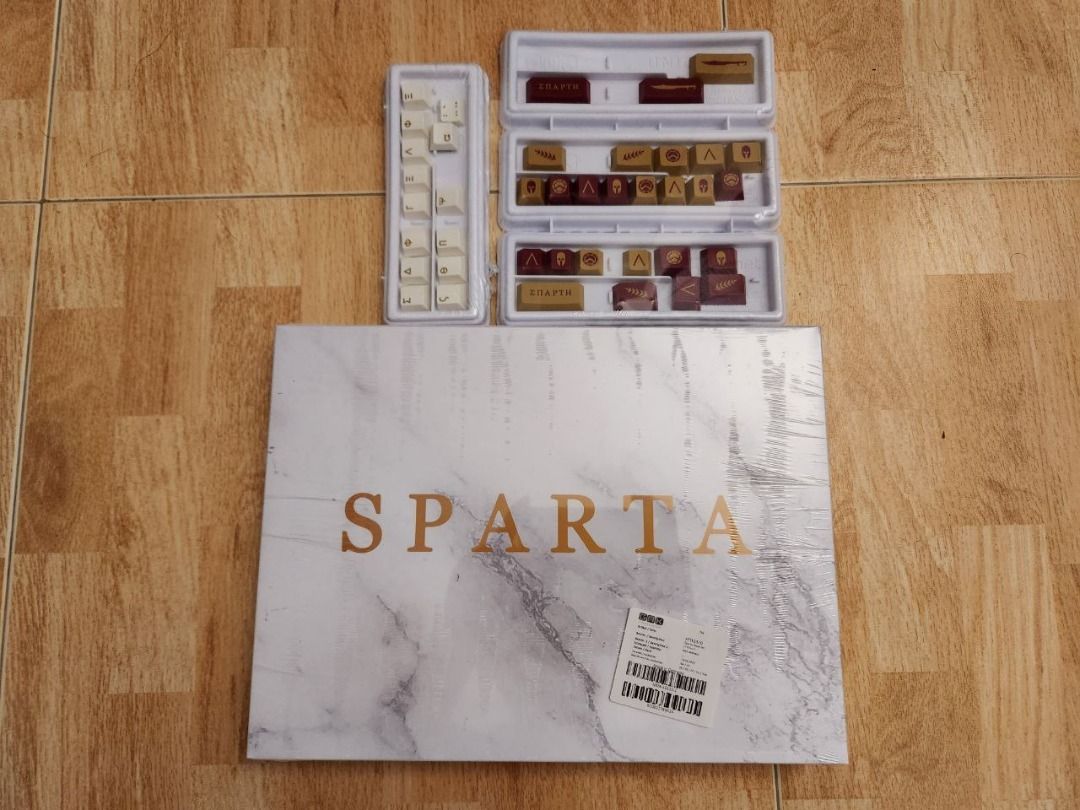 GMK Sparta base + novelties + greek alphas, Computers & Tech, Parts ...