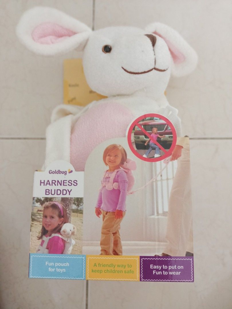 Goldbug Harness Buddy (Rabbit), Babies & Kids, Going Out, Carriers ...