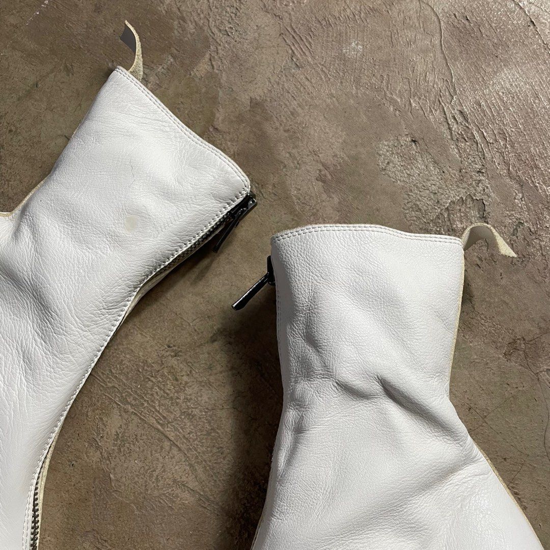 Guidi PL2 White Grain Boots, Women's Fashion, Footwear, Boots on Carousell