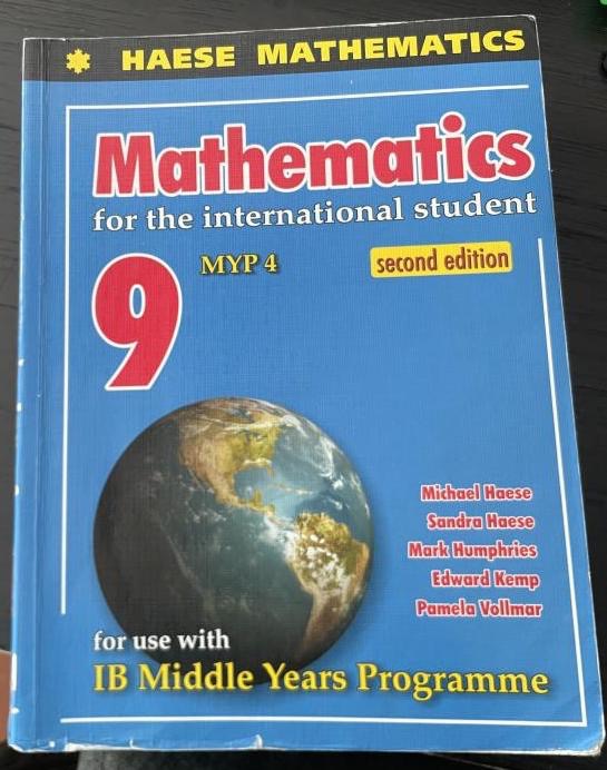 Haese Mathematics 9 Myp 4 By Michael Haese Sandro Haese Mark