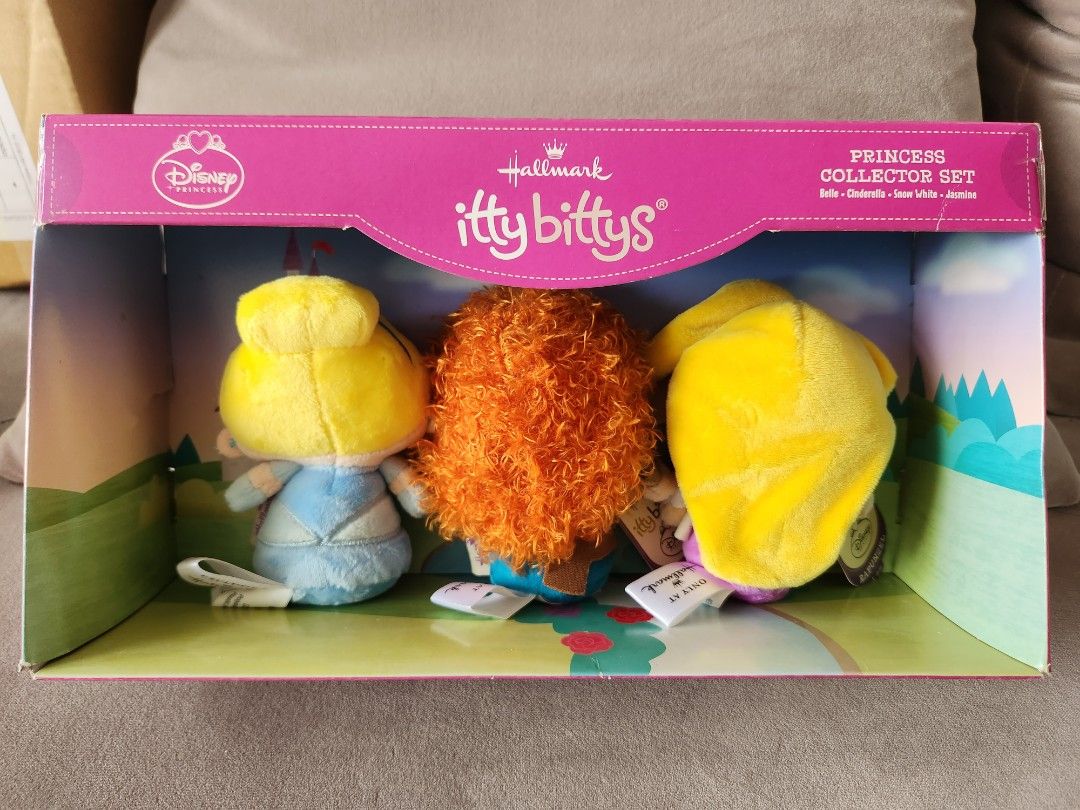 Hallmark Itty Bittys Princess (Cinderella, Merida, Rapunzel), Hobbies ...