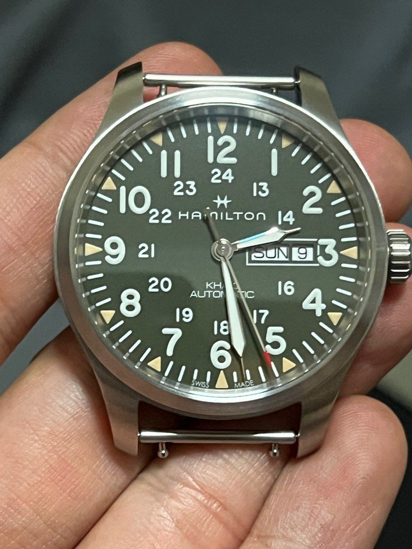 Hamilton Khaki Field Day-Date Automatic H70535061 42mm Sapphire Crystal ...
