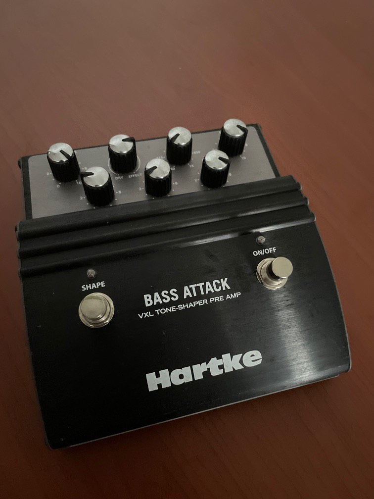 Hartke Bass Attack Pre Amp, Hobbies & Toys, Music & Media, Music ...