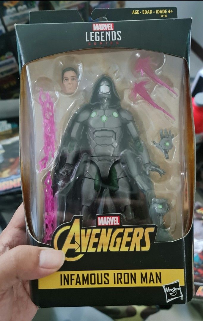 HASBRO MARVEL LEGENDS INFAMOUS IRON MAN, Hobbies & Toys, Toys & Games ...
