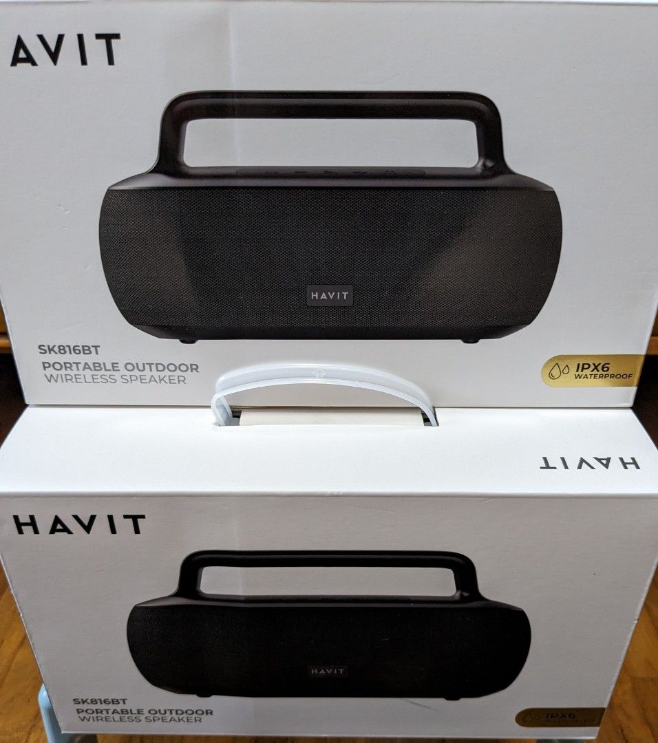 Havit Stereo Bluetooth Speaker sk816bt, Audio, Portable Music Players ...
