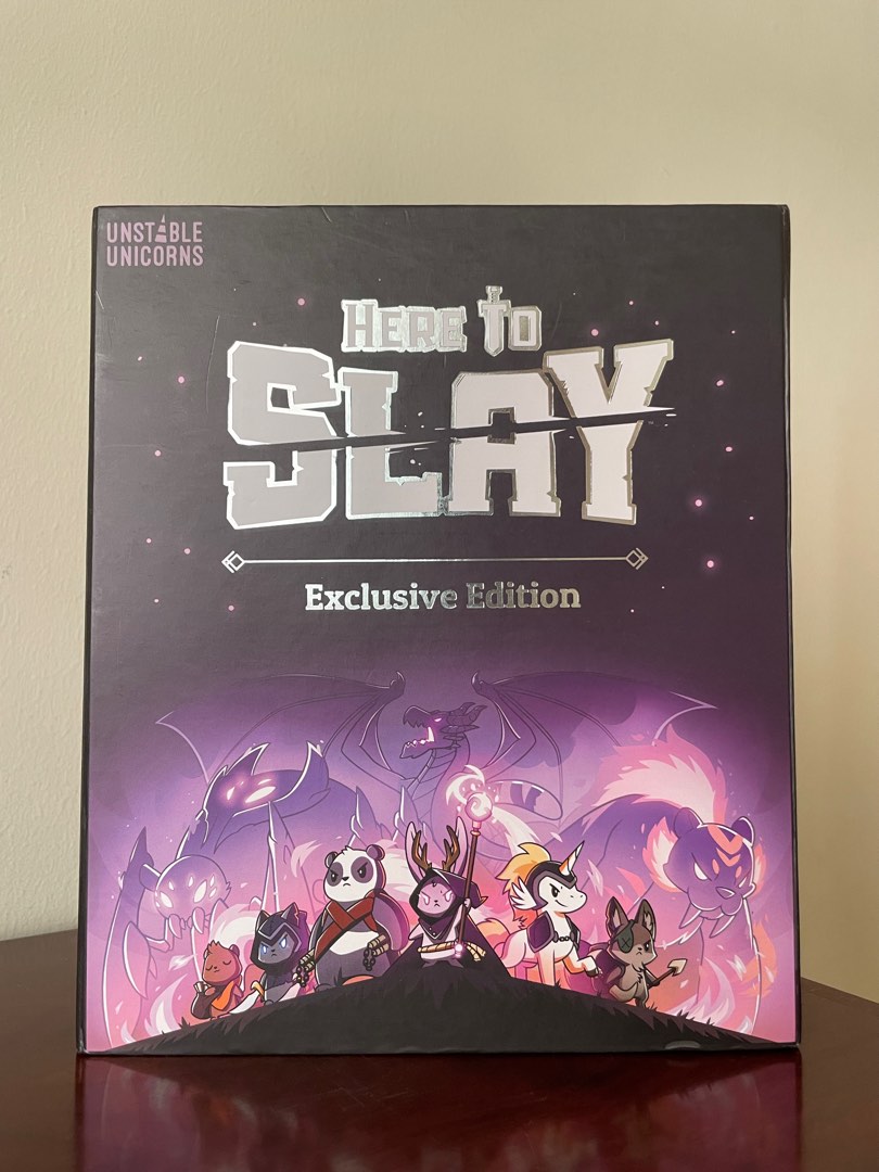 Here to Slay (Kickstarter Edition) + Expansion, Hobbies & Toys, Toys ...