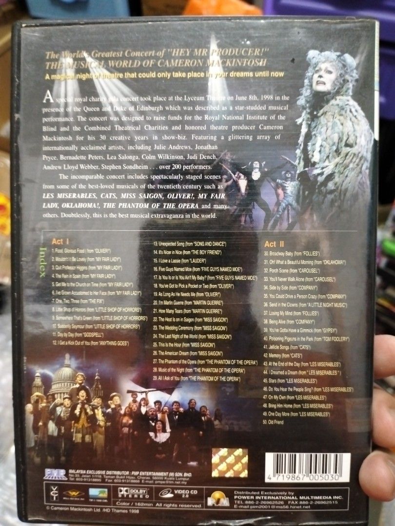 Hey Mr Producer! The Musical World DVD, Hobbies & Toys, Music & Media ...