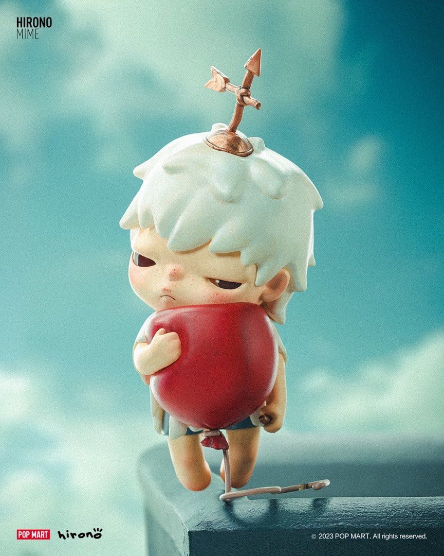 Hirono Mime Series POP MART Full Set Sealed Blind Box Action Figures ...