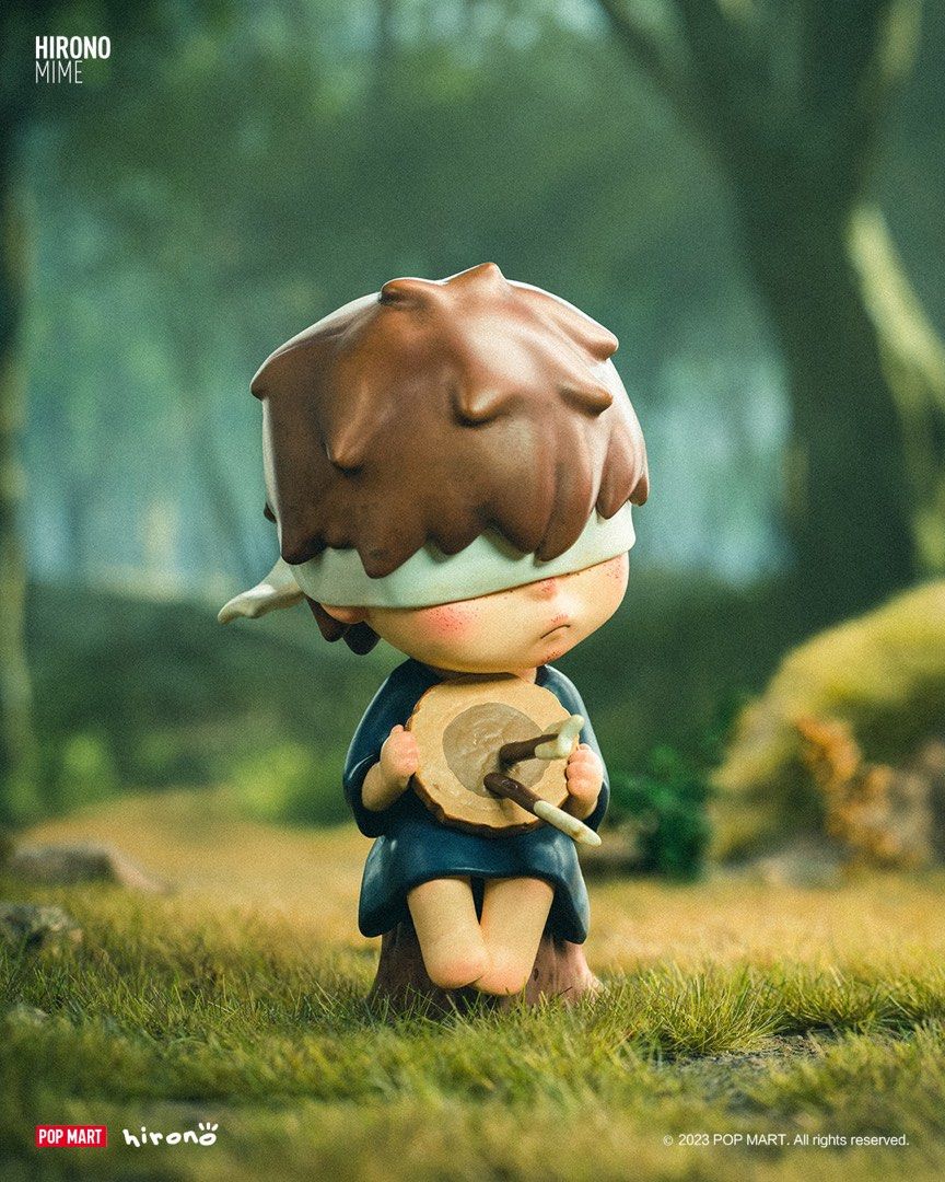 Hirono Mime Series POP MART Full Set Sealed Blind Box Action Figures ...