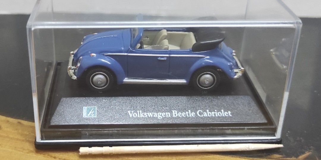 Hongwell 1/72 Volkswagen Beetle Cabriolet, 興趣及遊戲, 玩具 & 遊戲類 - Carousell